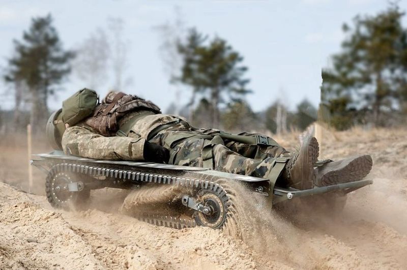 Approval has been granted for the use stretchers | MoD News